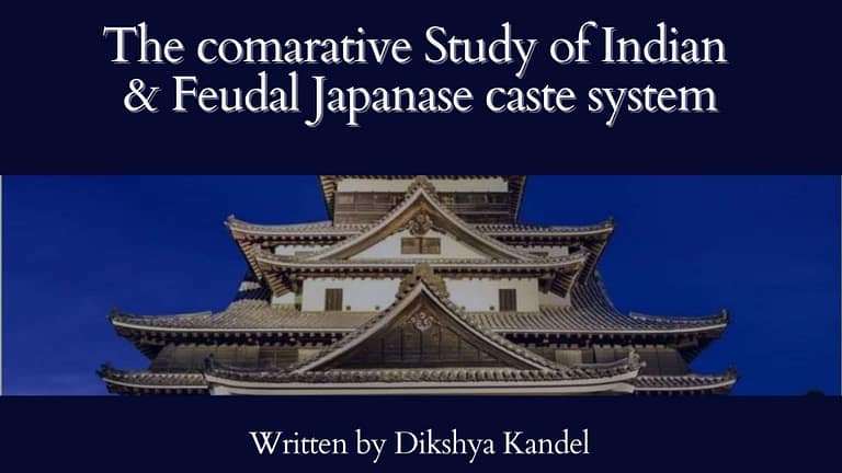 The Comparative Study Of Indian And Feudal Japanese Caste System In ...